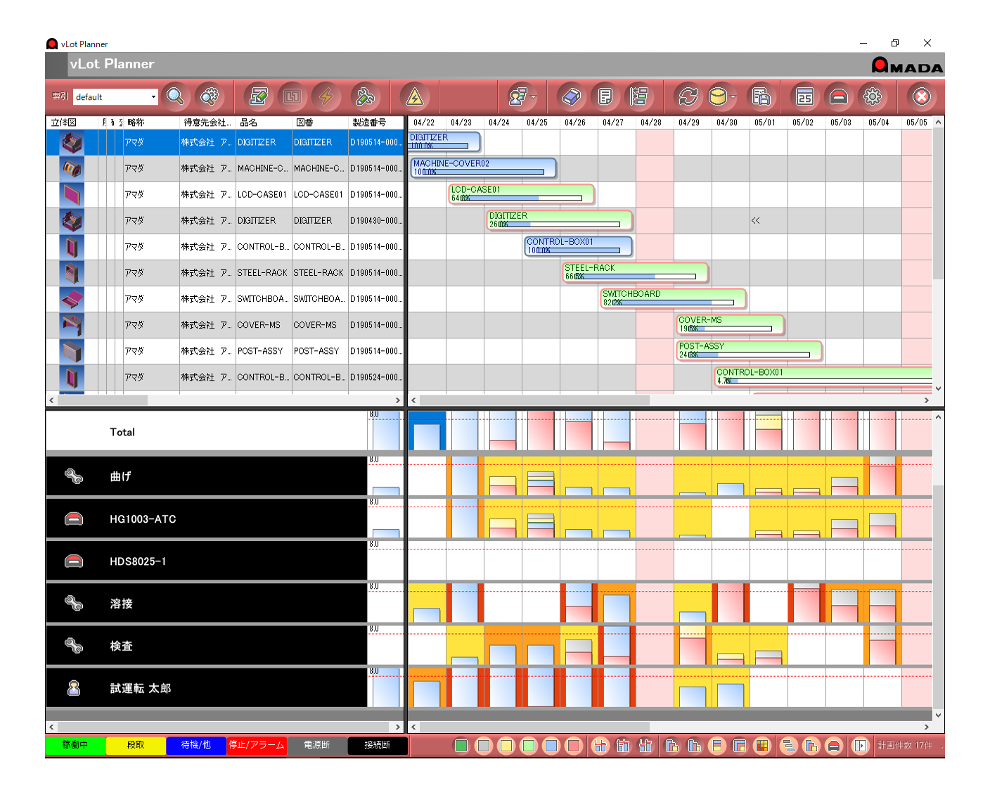 vLot Manager - AMADA