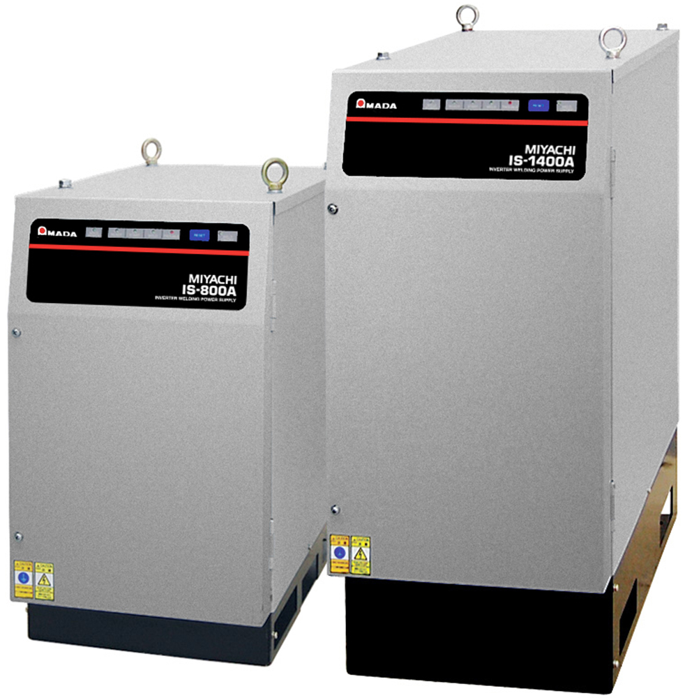 For DC spot welding / fusing: IS-800A/1400A - AMADA WELD TECH