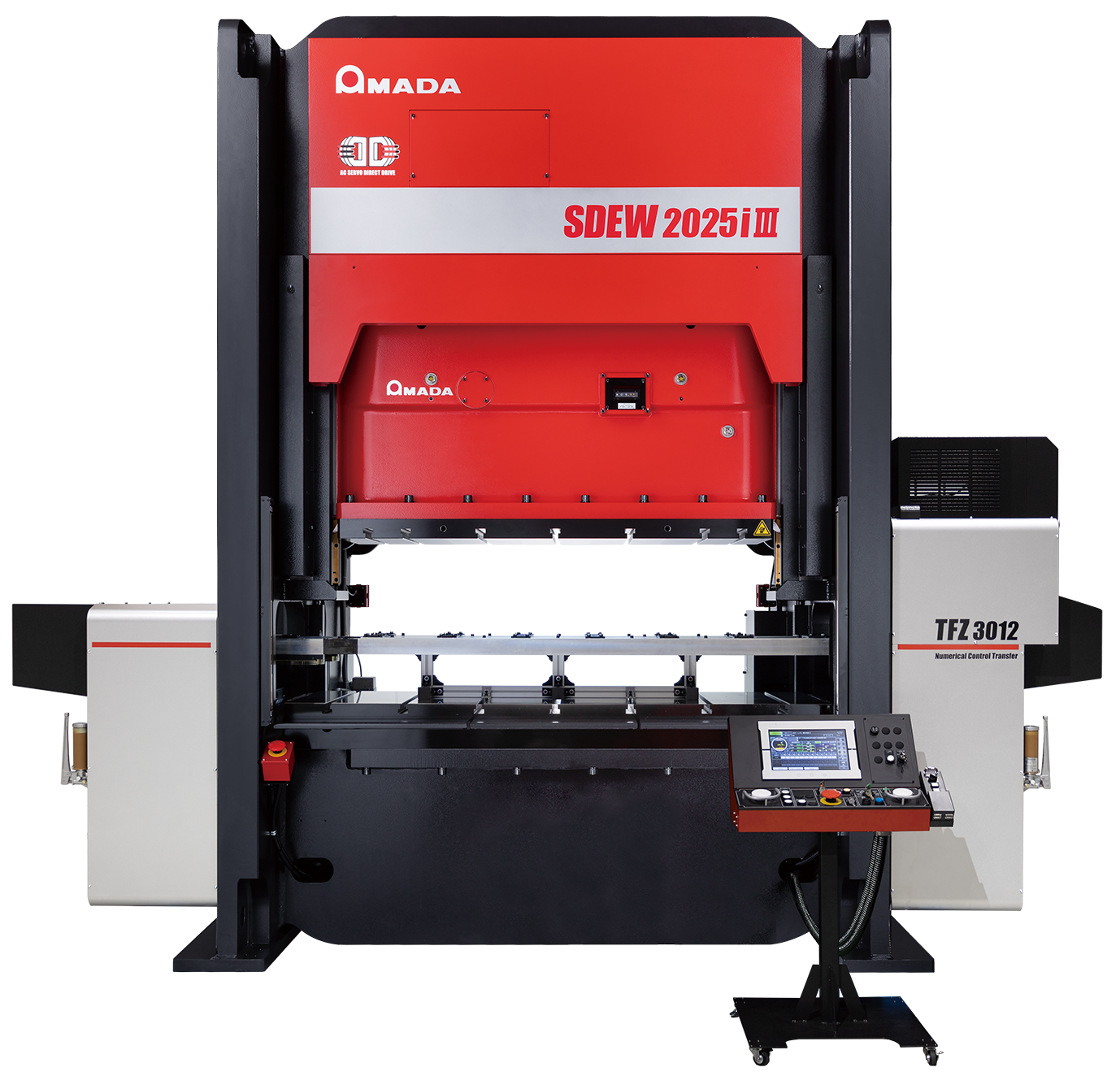 TFZ Series Stamping press machine + NC transfer unit - AMADA PRESS SYSTEM